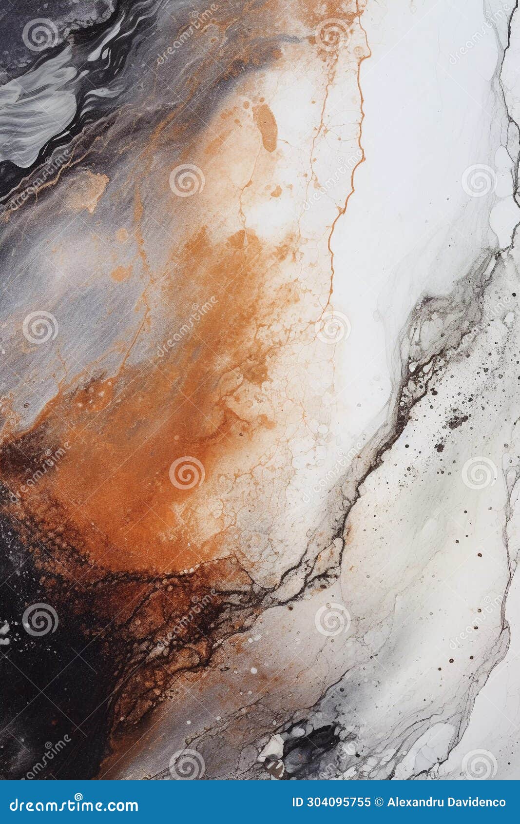 Close-up Abstract Texture, Rusty Metal Structure Under a Microscope ...