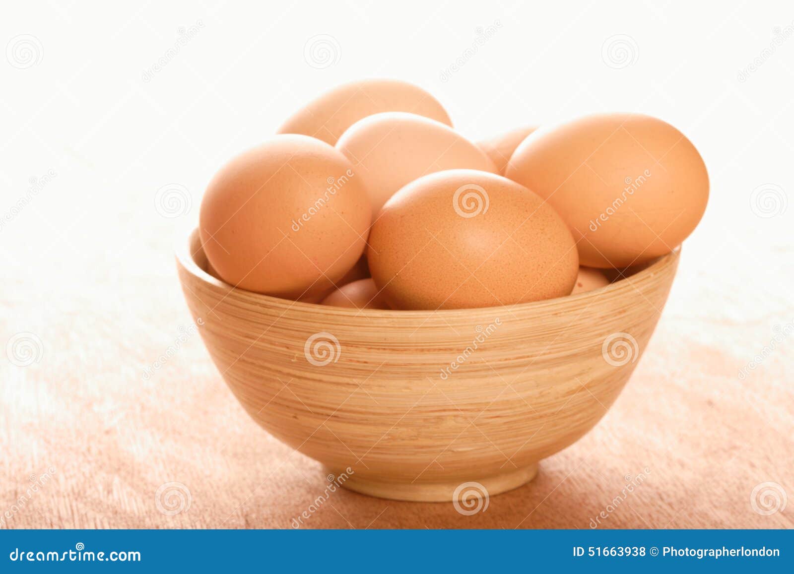 Close up of aggs in bowl stock photo. Image of cholesterol - 51663938