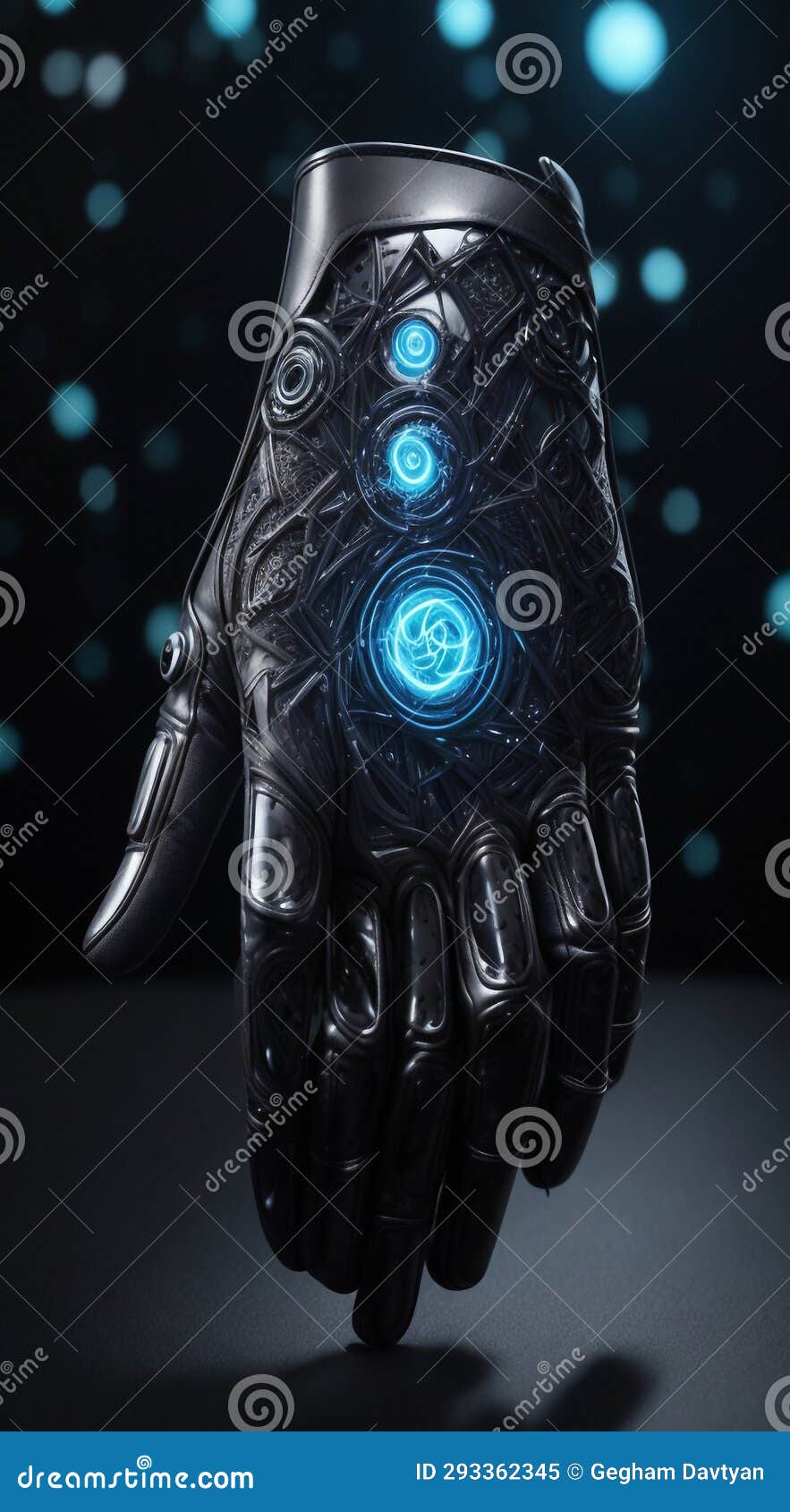 Close-up Of Ai Robots Hand, Ai Robot Hand On Dark Background, AI Robot ...