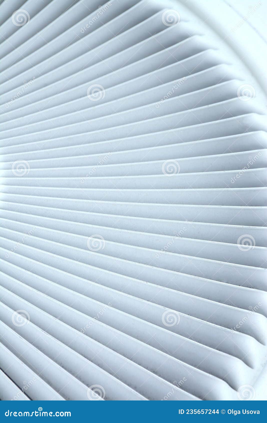 Close Up Air Conditioner. View of Air Conditioner S Top Stock Photo ...