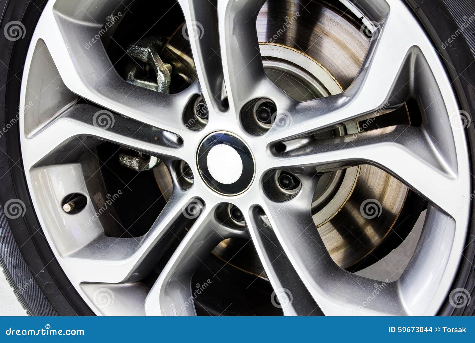 Close up alloy wheels stock photo. Image of color, disc - 59673044