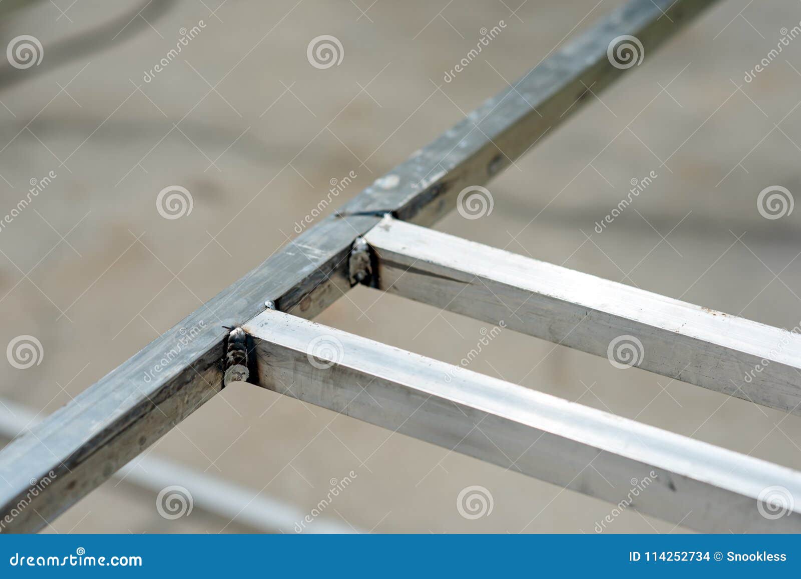Close Up of Aluminum Welding Stock Photo - Image of kitchen, industry ...