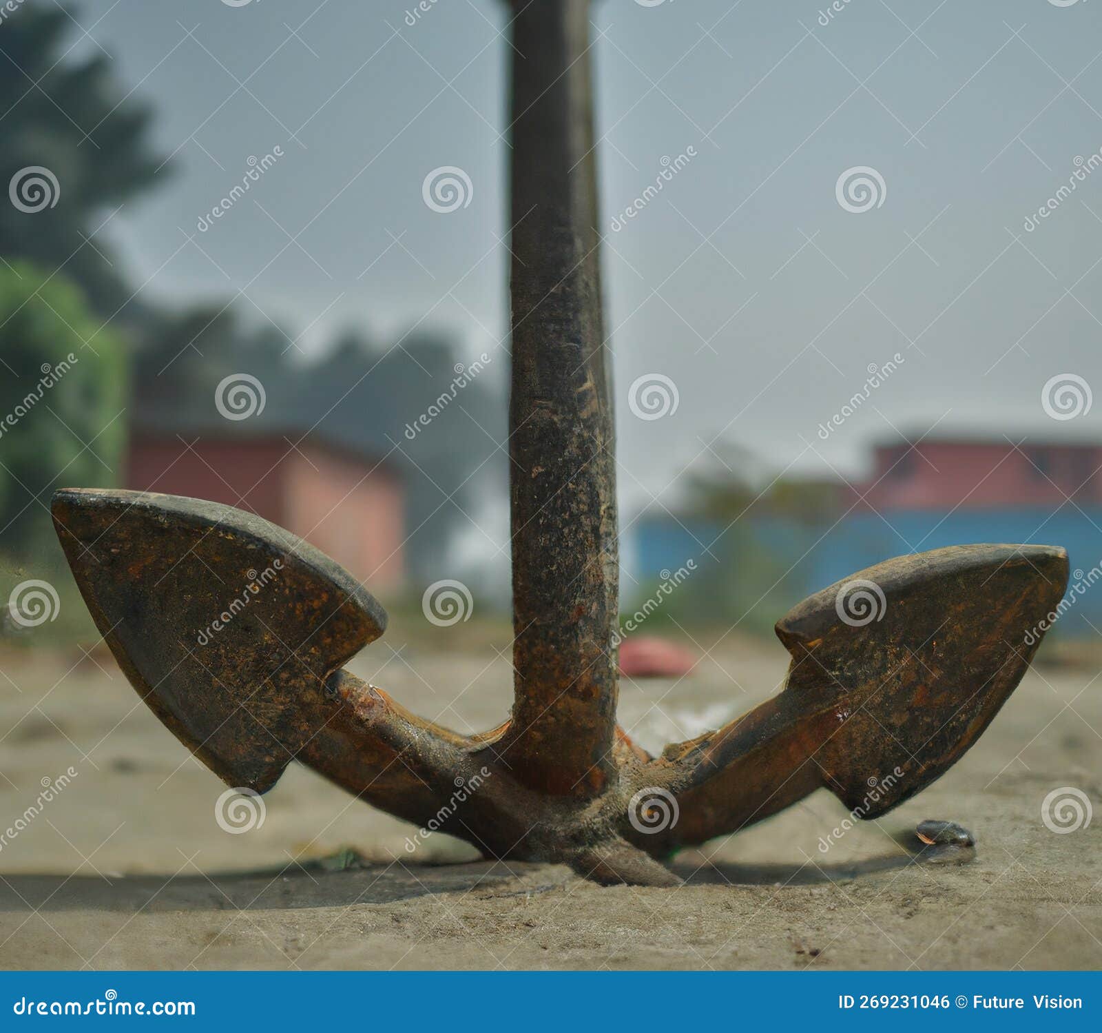 Close Up of Anchor Created Using Generative Ai Technology Stock ...