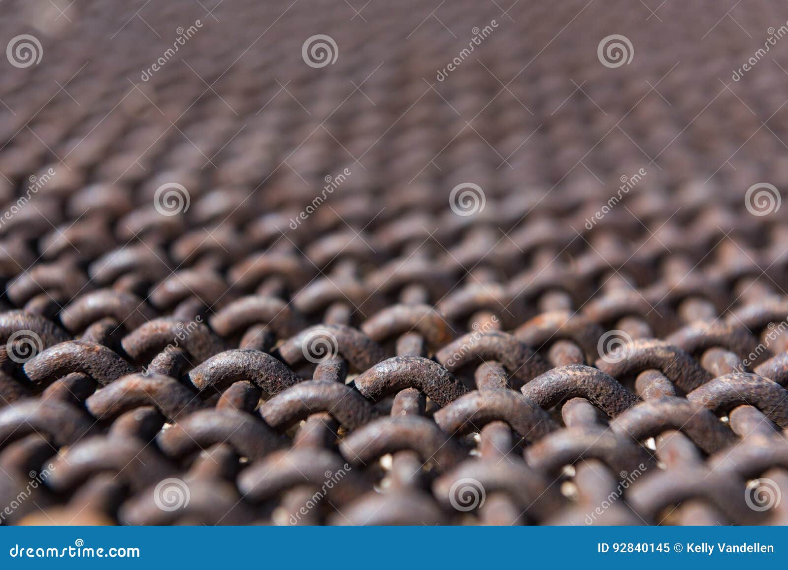 Close Up Angle View of Rusted Metal Mesh Stock Image - Image of sheet ...