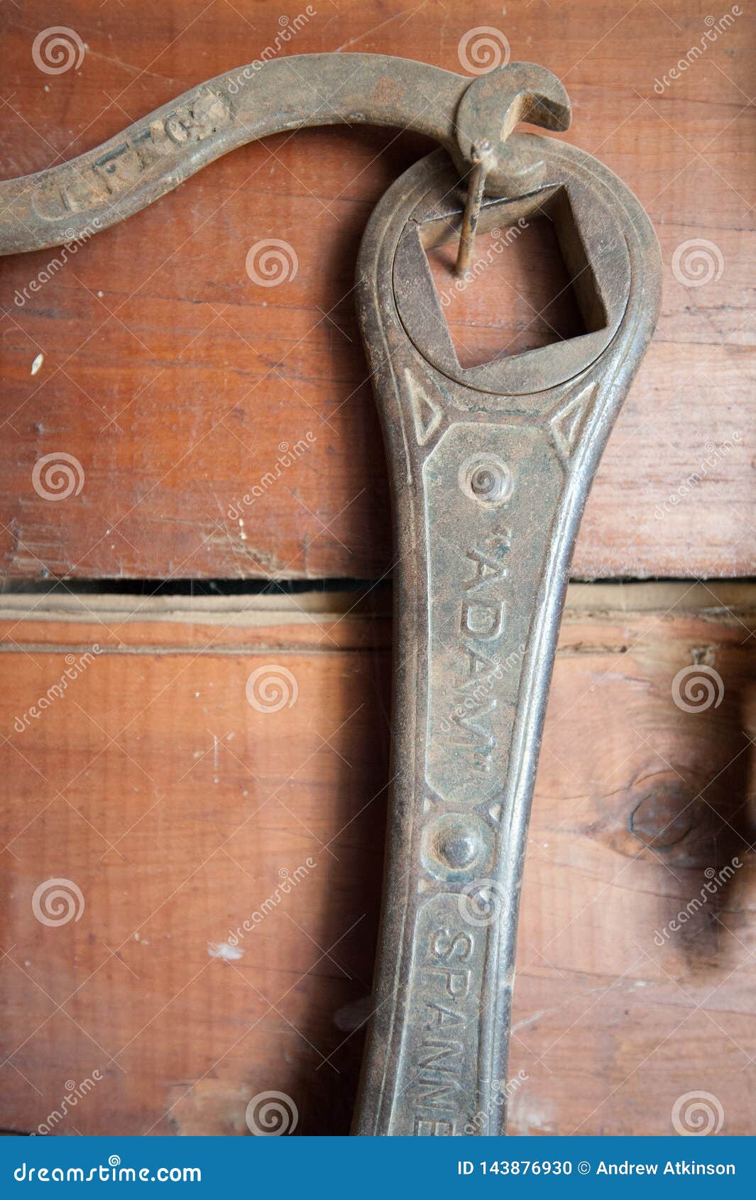 Close Up of Antique Spanner and Wrench Editorial Image - Image of rural ...