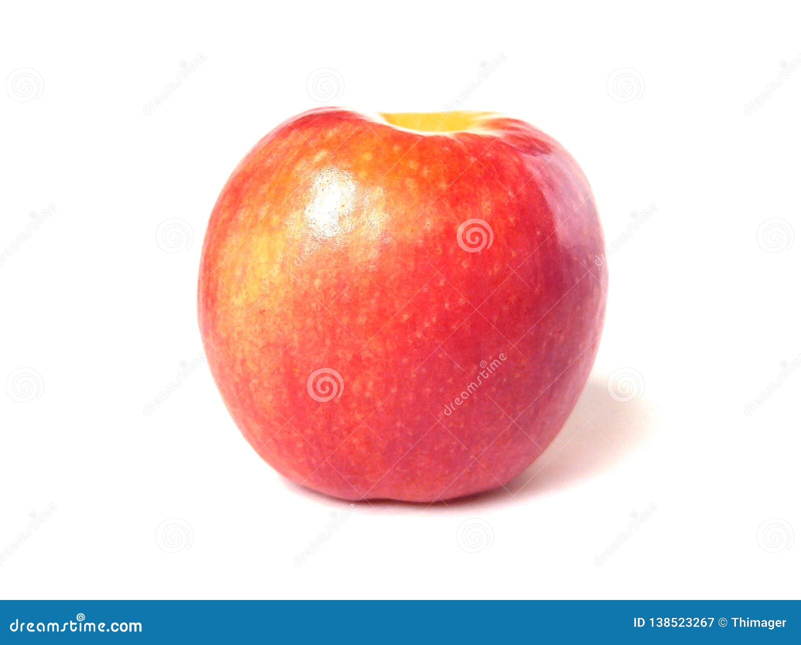 Small red apple fruit. stock image. Image of eating - 138523267