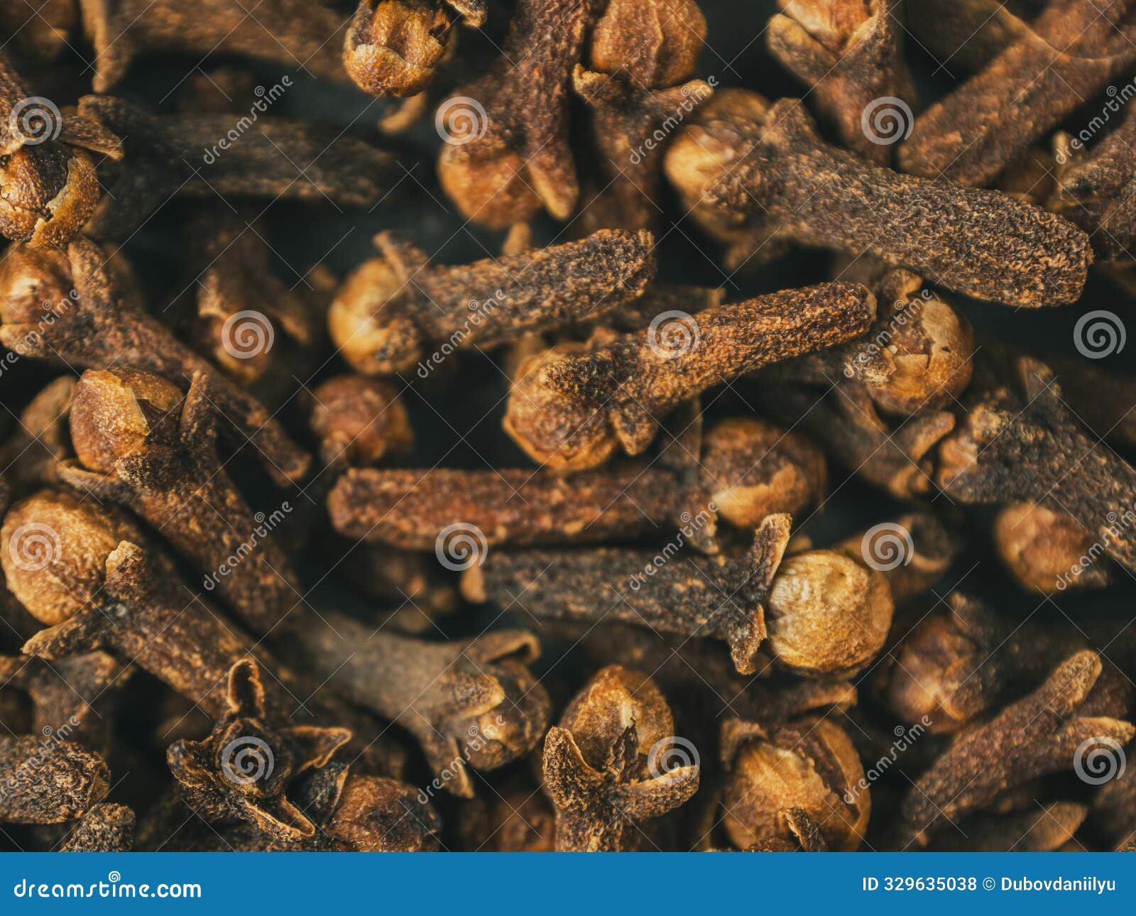 A Close-up of Aromatic Cloves, Highlighting the Texture and Rich Color ...