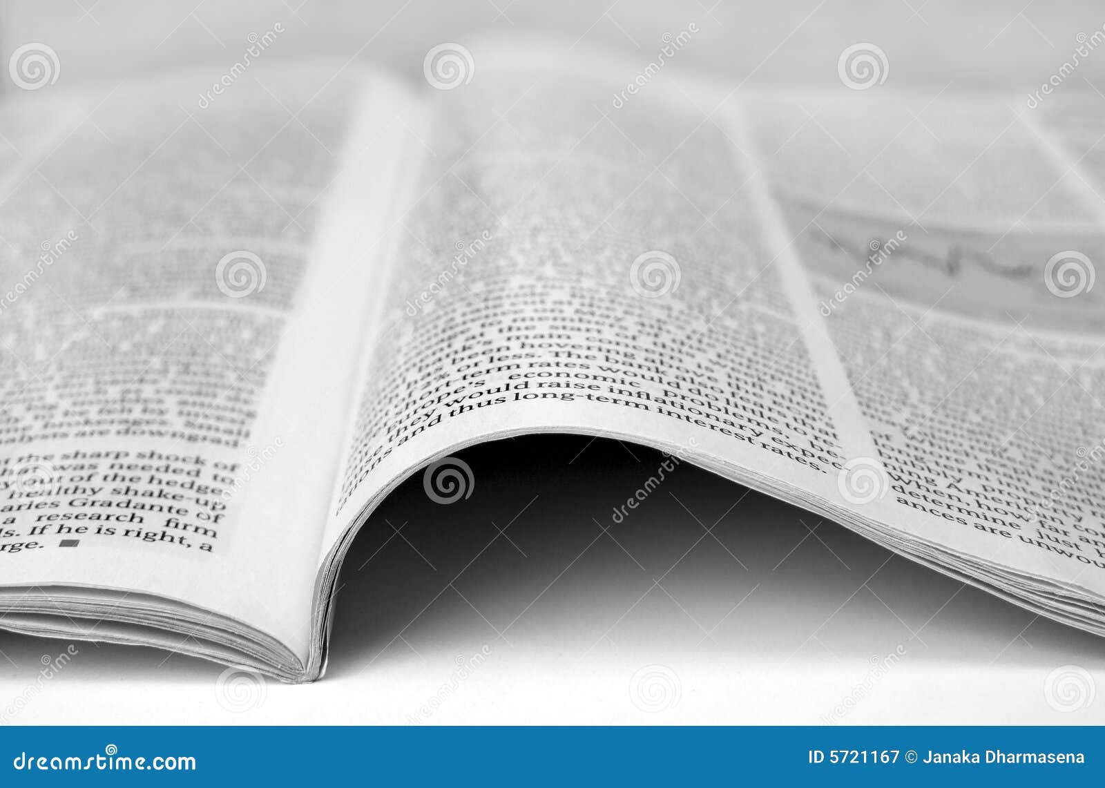 Close up of article stock image. Image of folded, headlines - 5721167