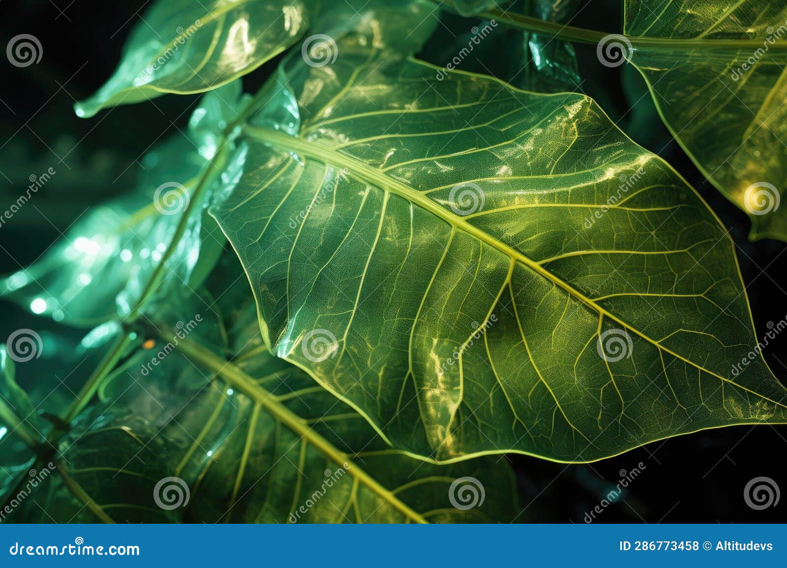 Close-up of Artificial Leaf Mimicking Photosynthesis Stock Illustration ... Close-up of Artificial Leaf Mimicking Photosynthesis Stock Illustration ...