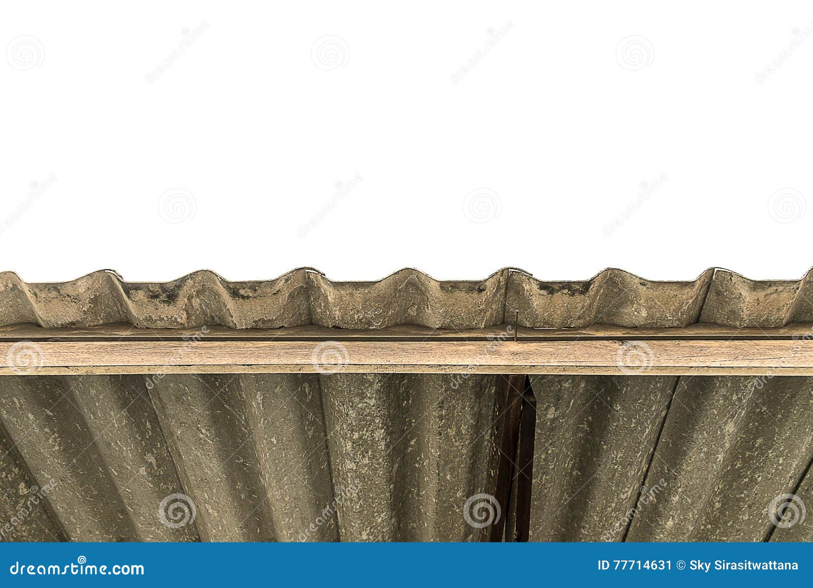 Close Up Asbestos Roof Texture. Royalty-Free Stock Photography ...