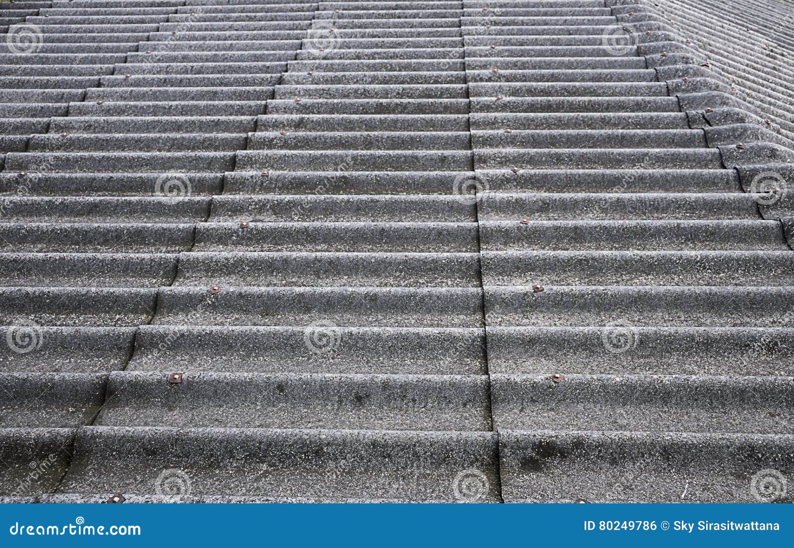 Close Up Asbestos Roof Texture. Stock Photo - Image of modern ...