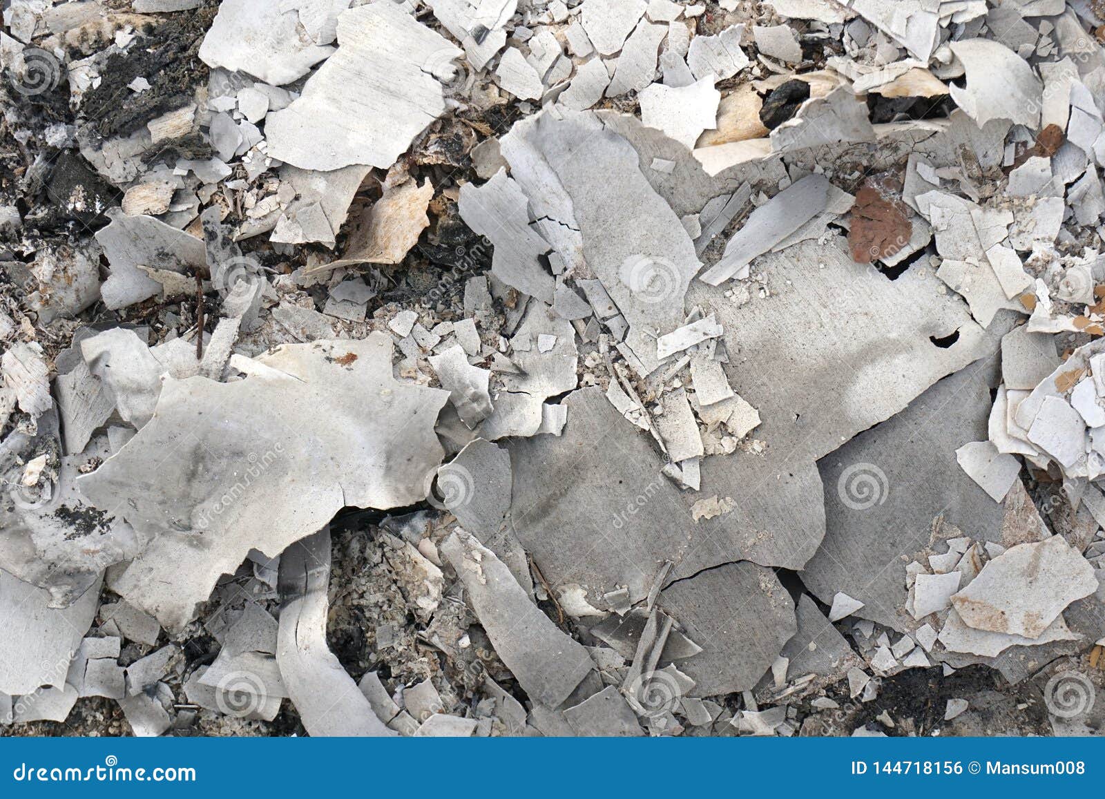 Ash on the ground stock photo. Image of bonfire, ground - 144718156