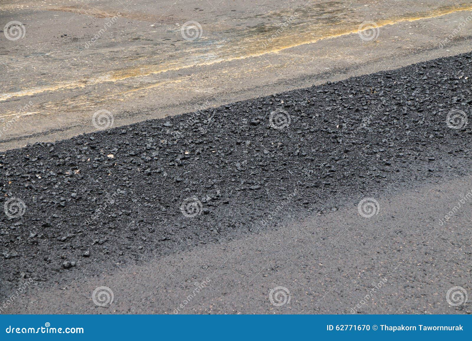 Close-up asphalt stock photo. Image of concrete, bitumen - 62771670