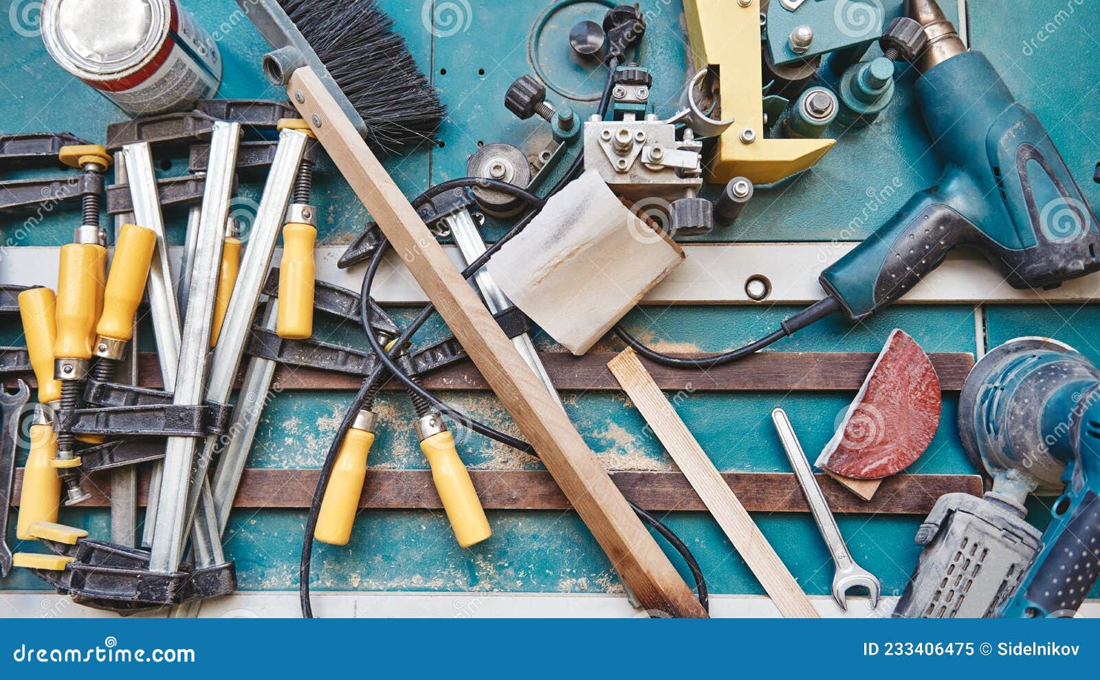 Construction. Design. Build. Image of Woodworking Tools Stock Image ...