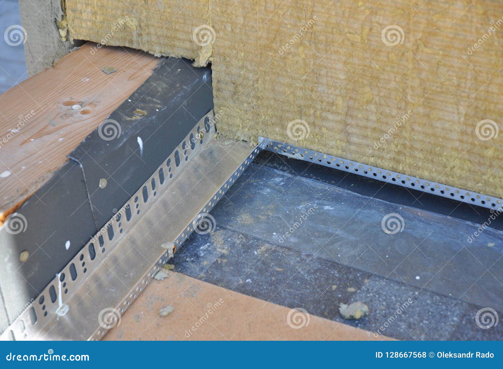 Attic Insulation with Waterproofing and Installing Asphalt Shingles ...