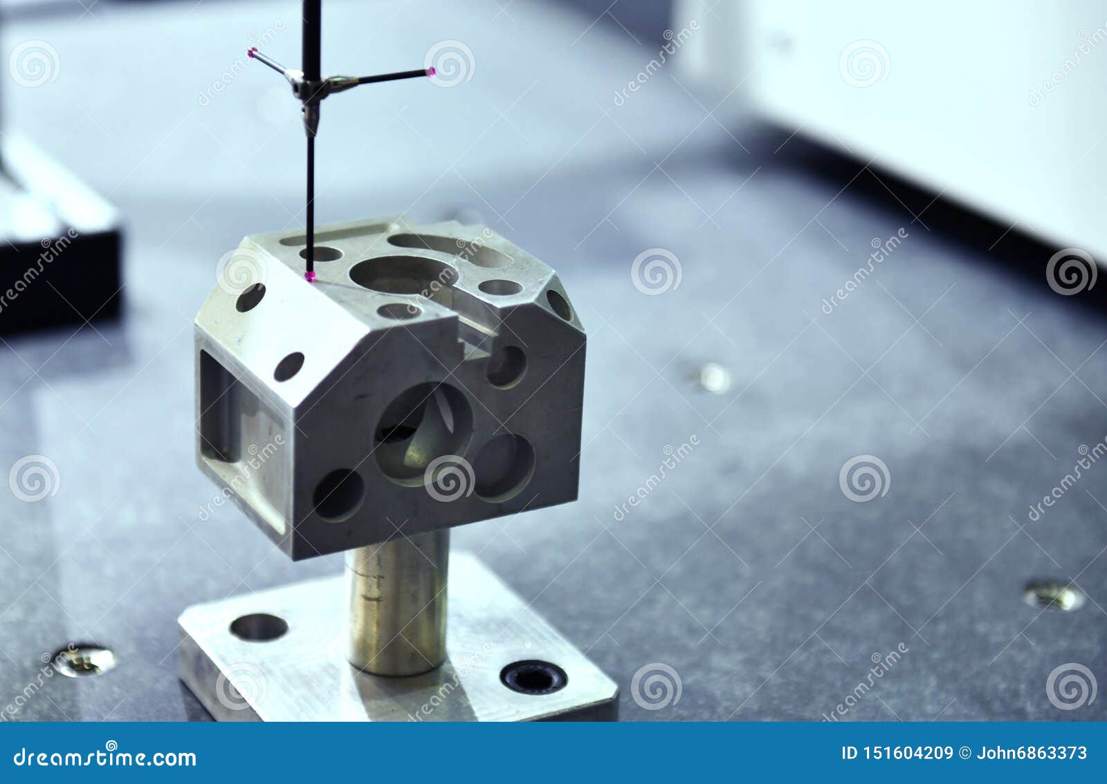 Automatic Coordinate Measurement Machine CMM Stock Image - Image of ...