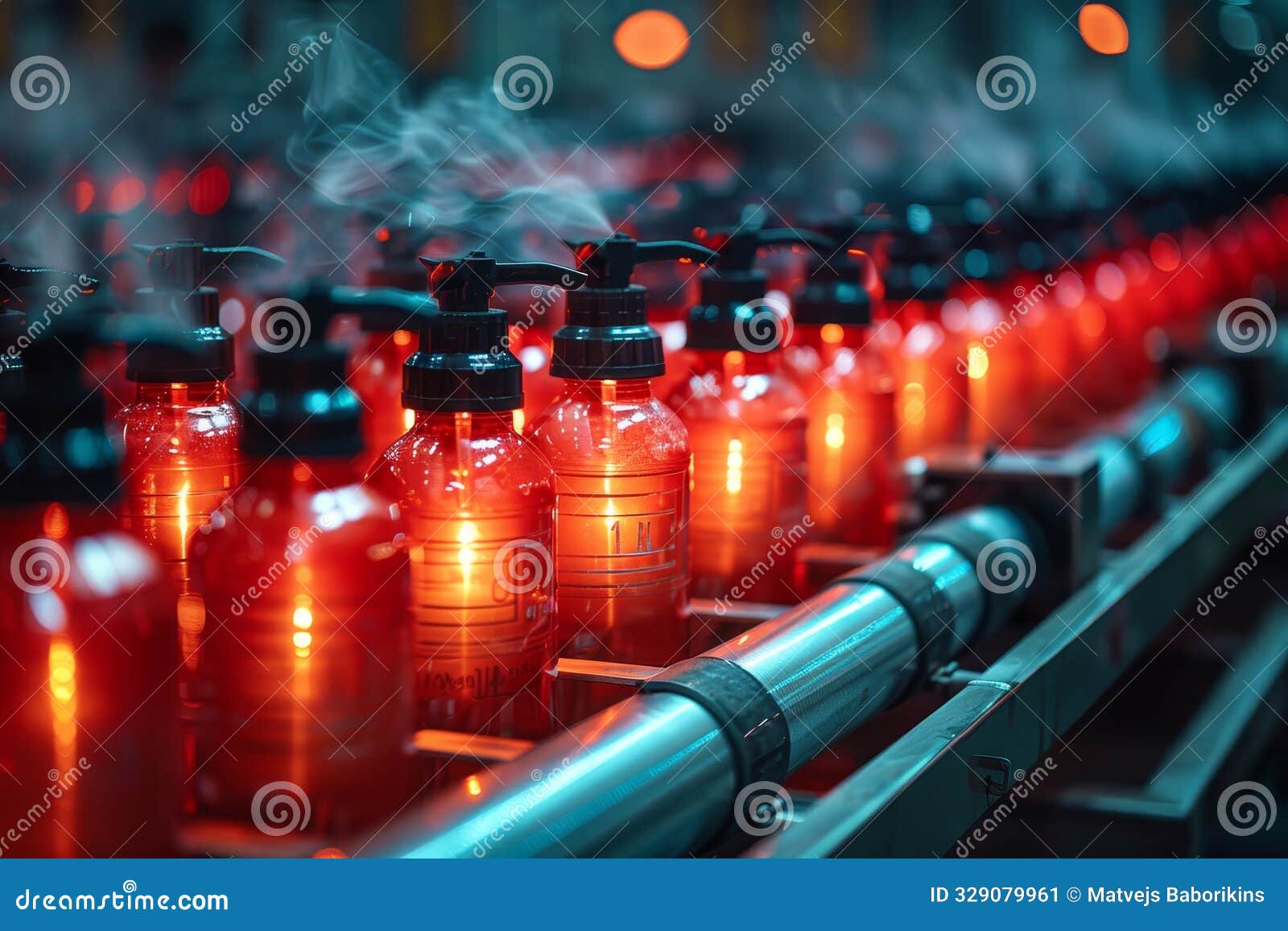 Close Up of Automatic Drencher Firefighting System with Atomizer for ...