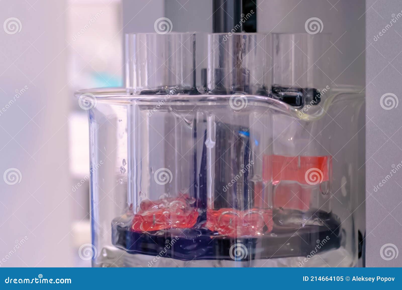 Close Up: Automatic Tablet Disintegration Tester - Laboratory Equipment ...