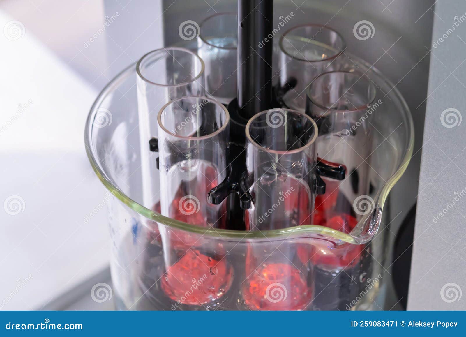 Close Up: Automatic Tablet Disintegration Tester - Laboratory Equipment ...