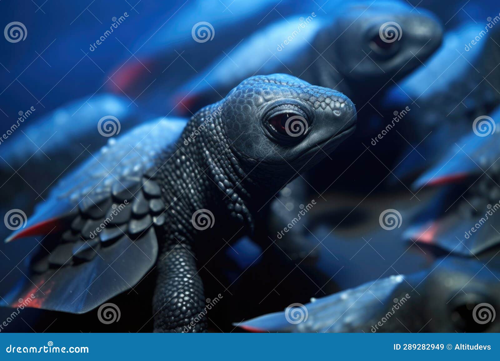Close-up of Baby Leatherback Turtles Flippers Stock Image - Image of ...
