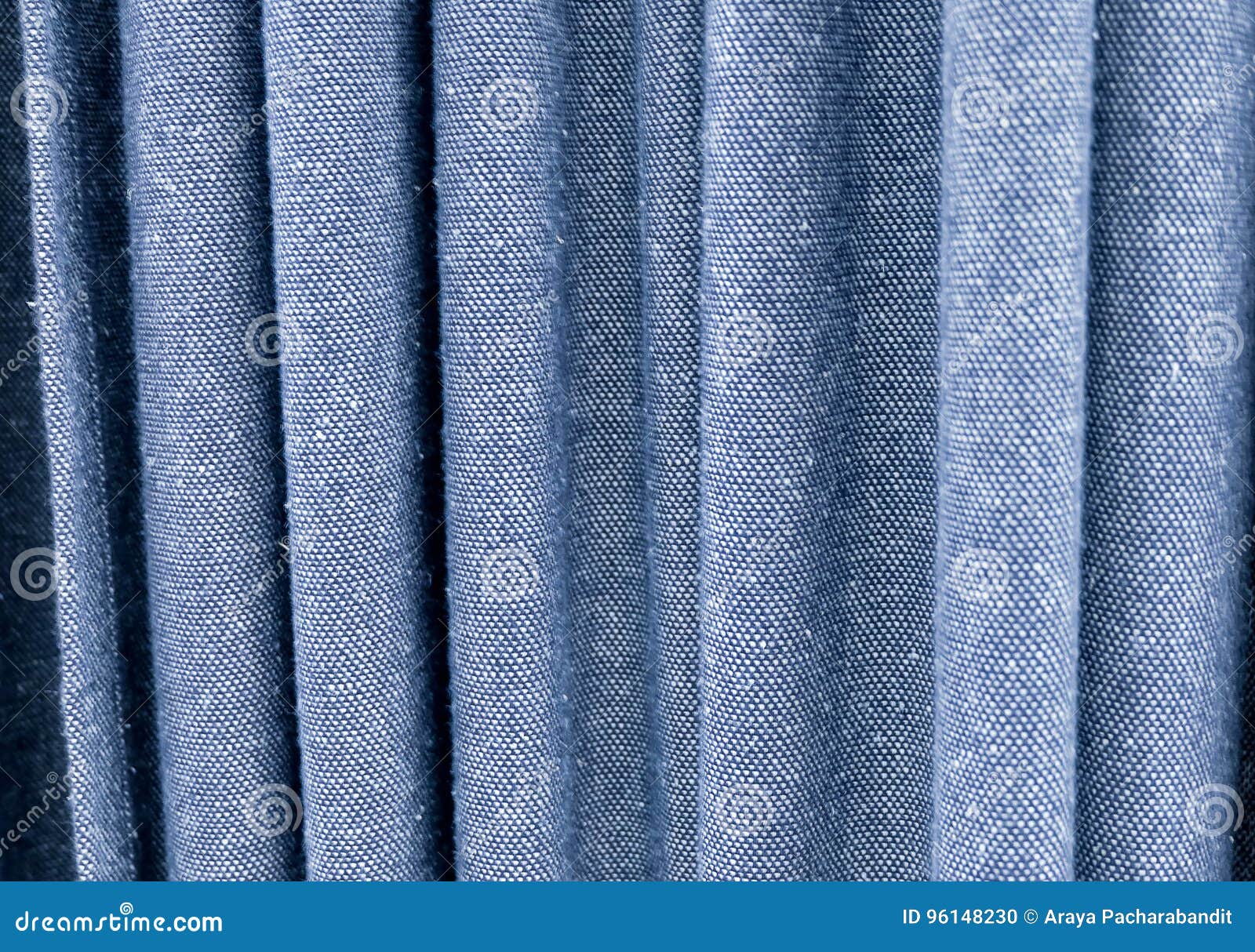 Close Up Background of Blue Curtain Texture Stock Photo - Image of jean ...