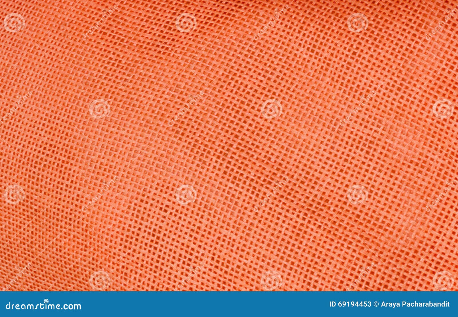 Close Up Background of Orange Textile Texture Stock Image - Image of ...
