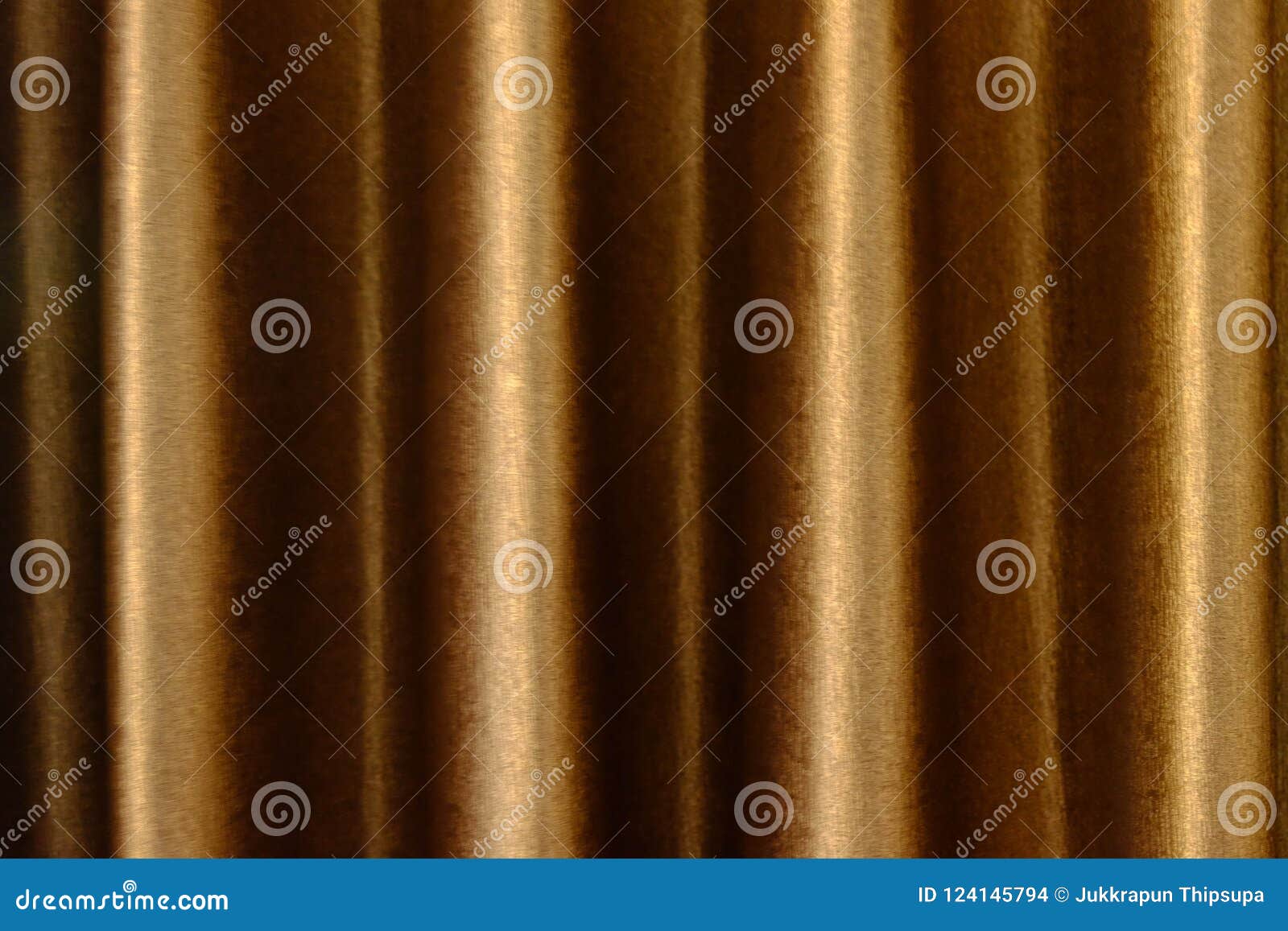 Close Up of Background Texture a Gold Fabric Pattern. Stock Photo ...