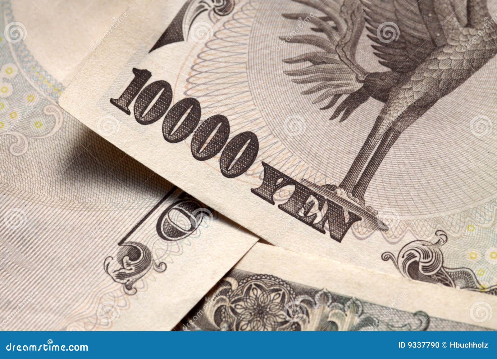 Close-up of Backside of 10000 Japanese Yen Note Stock Photo - Image of ...
