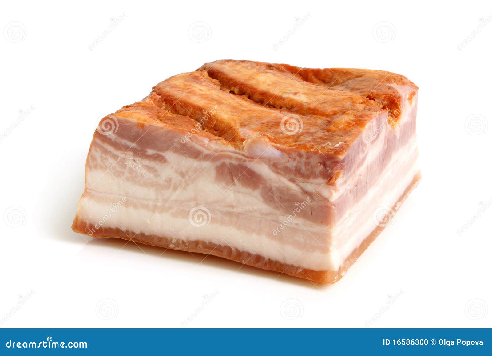 Close-up of bacon stock photo. Image of closeup, grease - 16586300