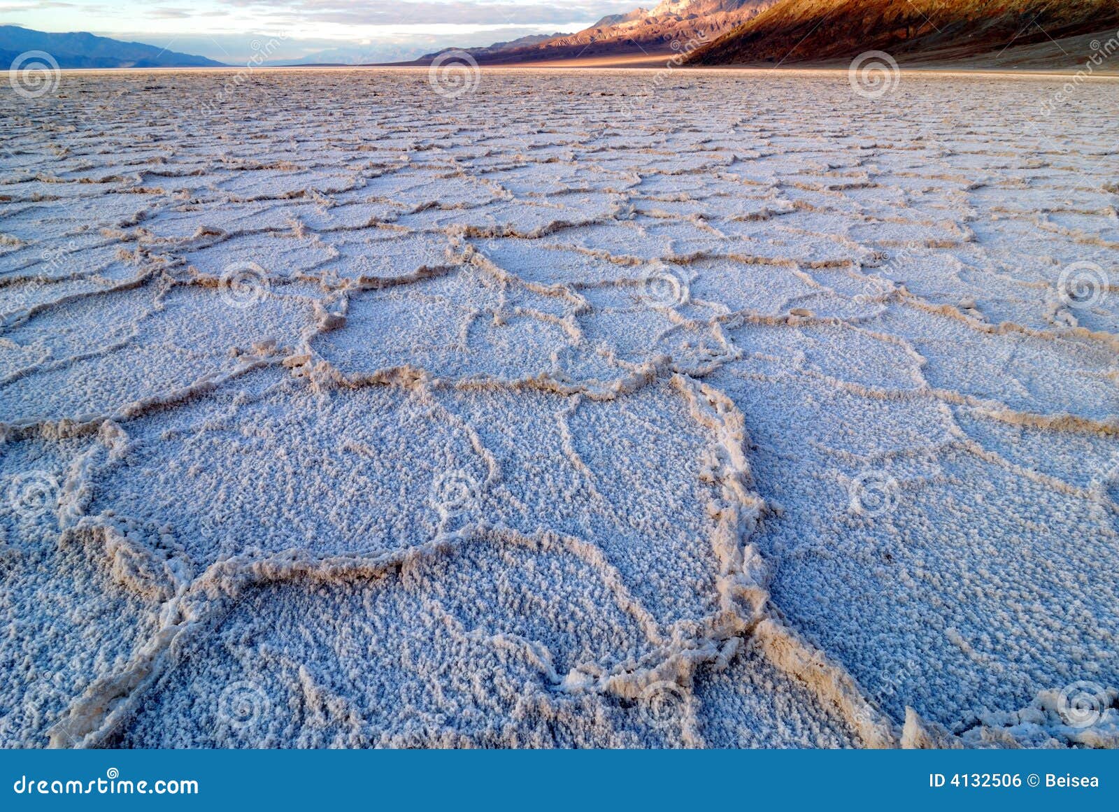Close Up of Bad Water Basin Stock Photo - Image of salt, ripple: 4132506