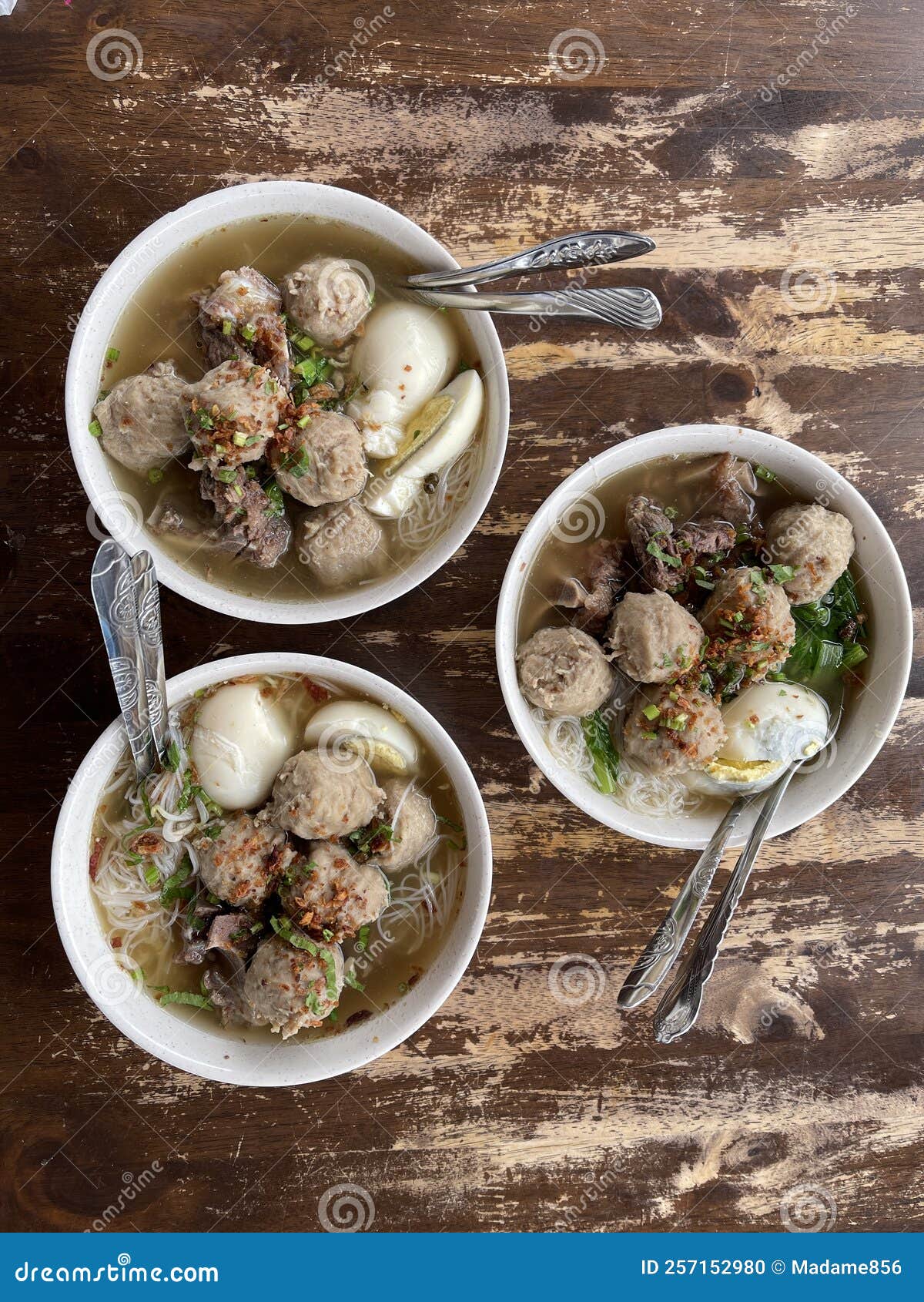 Bakso stock photo. Image of ball, meatball, porkball - 257152980