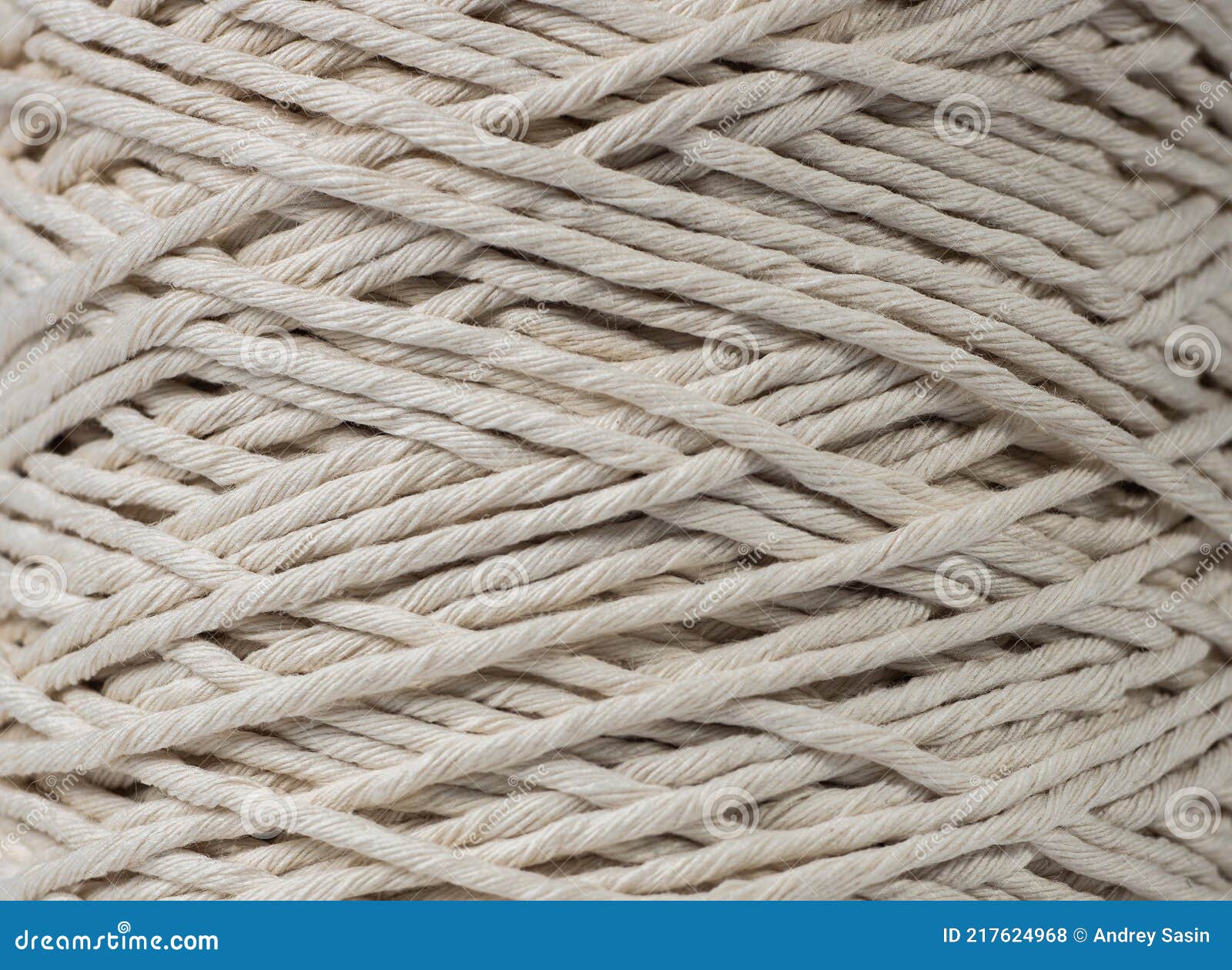 Close-up of a Ball of Stringy Thread Texture Stock Photo - Image of ...