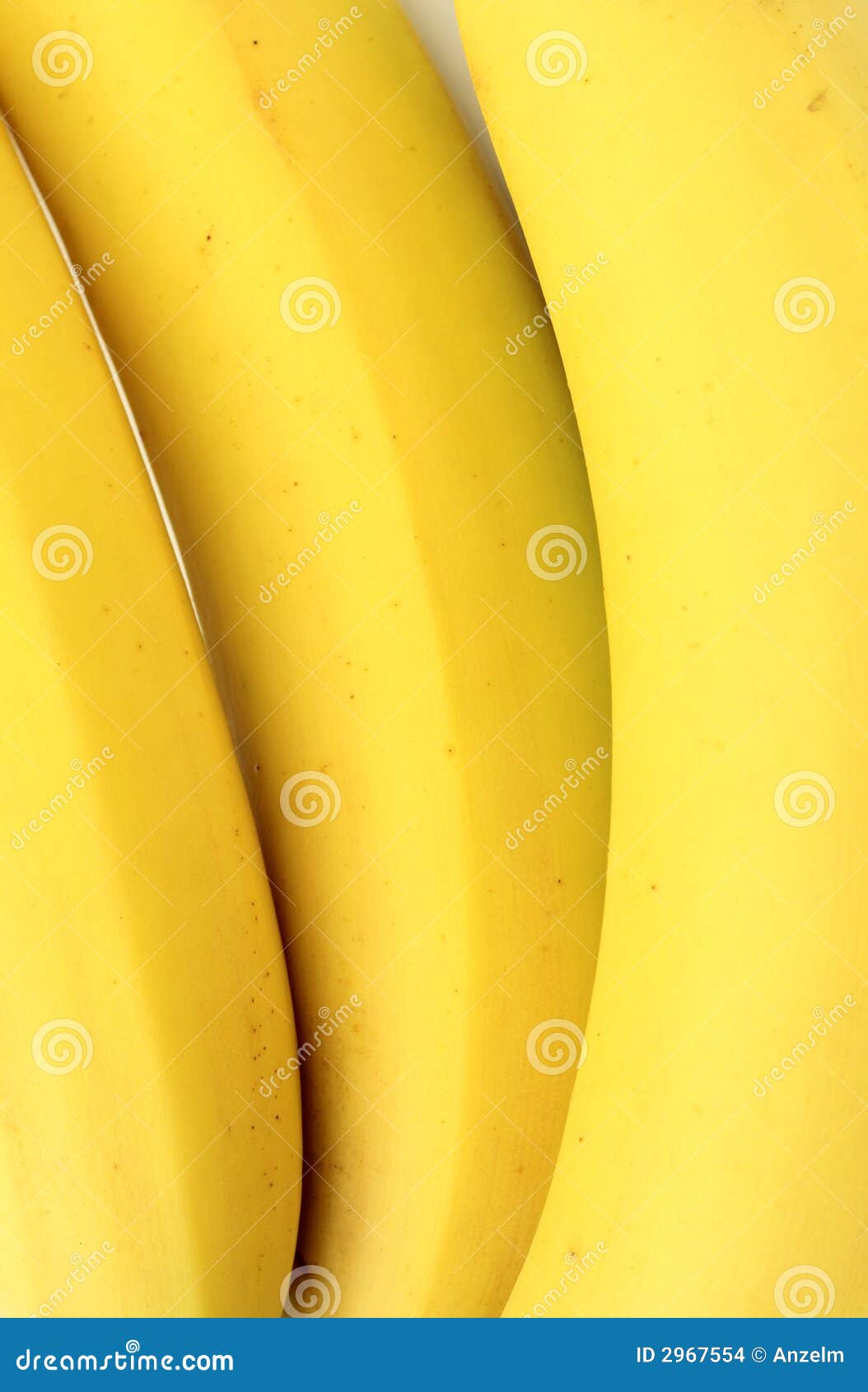 Close-up of bananas stock photo. Image of fruit, food - 2967554