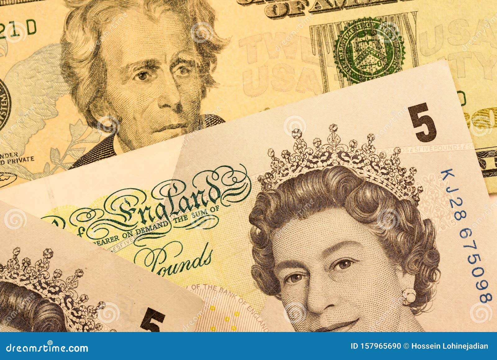 Close Up Banknote and Currency Bills and Coins Editorial Image - Image ...