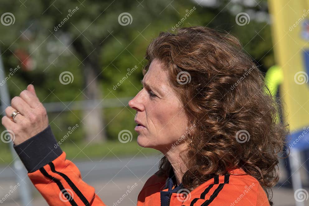 Close Up Barbara Barend at Amsterdam the Netherlands 21-9-2022 ...