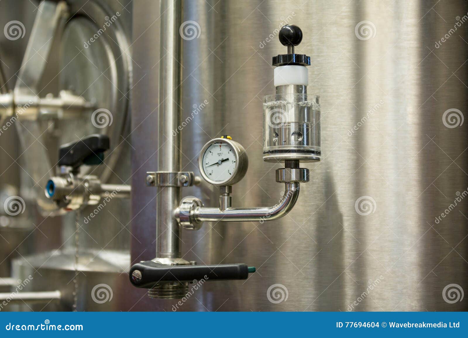 Close-up of barometer stock photo. Image of machine, tank - 77694604