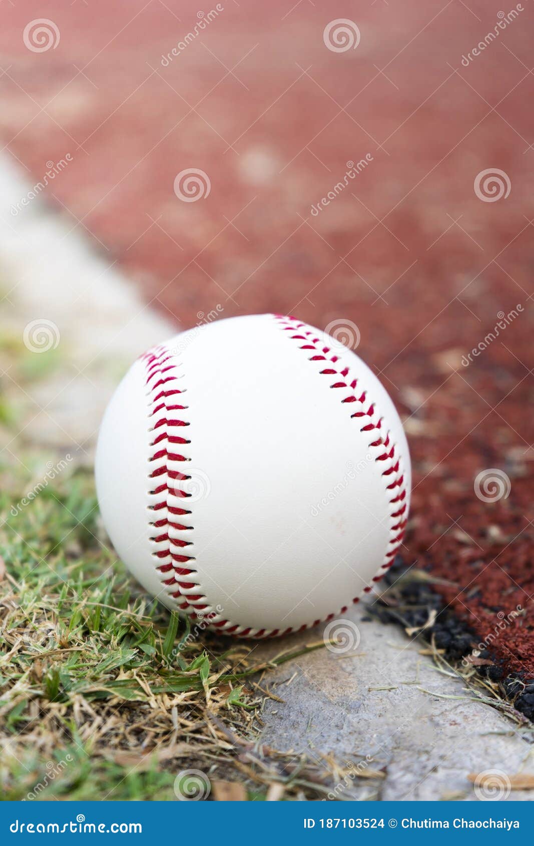 Baseball on the Infield, Sport Concept Stock Photo - Image of match ...