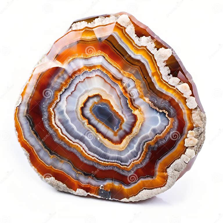Close Up of a Beautiful Agate Stone. Natural Stone Texture Stock ...