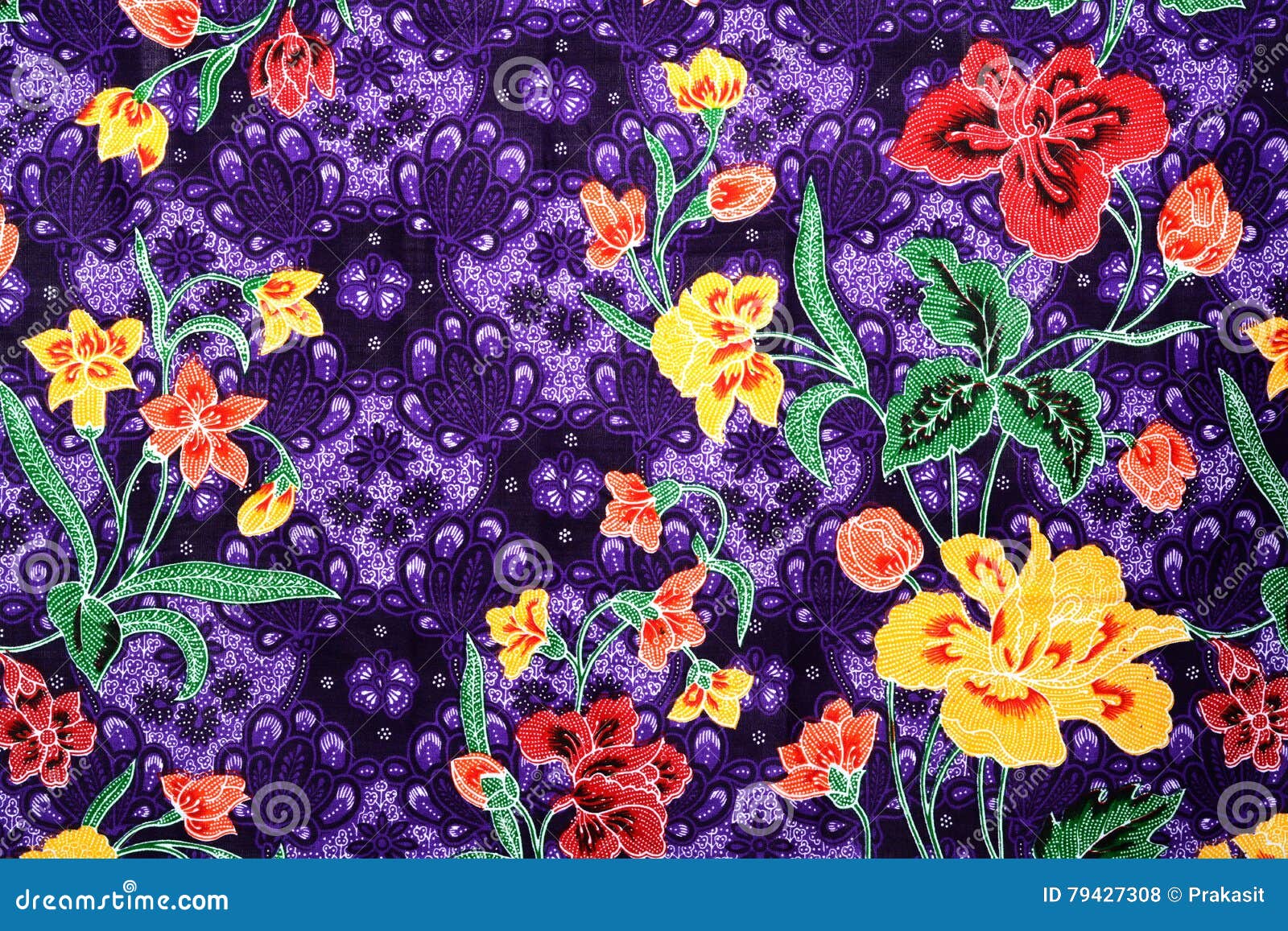 Beautiful batik patterns stock photo. Image of beauty - 79427308