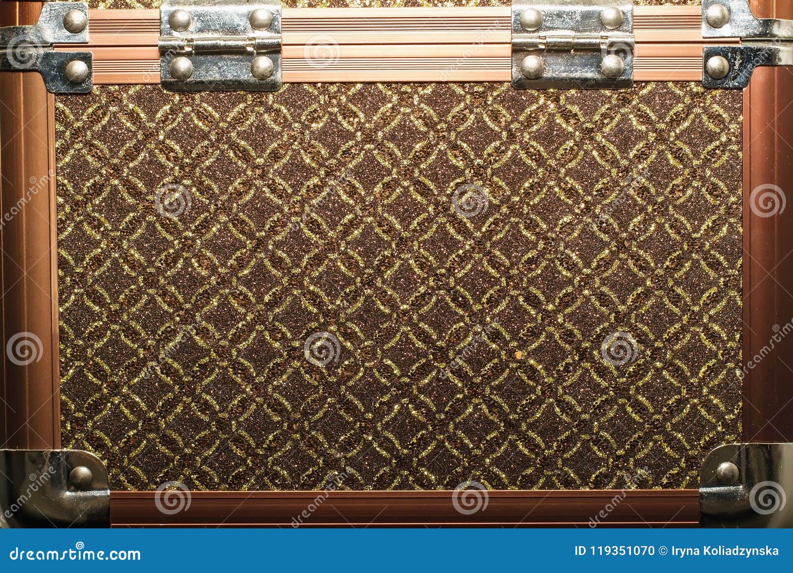 Close-up of a Beautiful Box on the Table, a Box DECORATIVE for T Stock ...