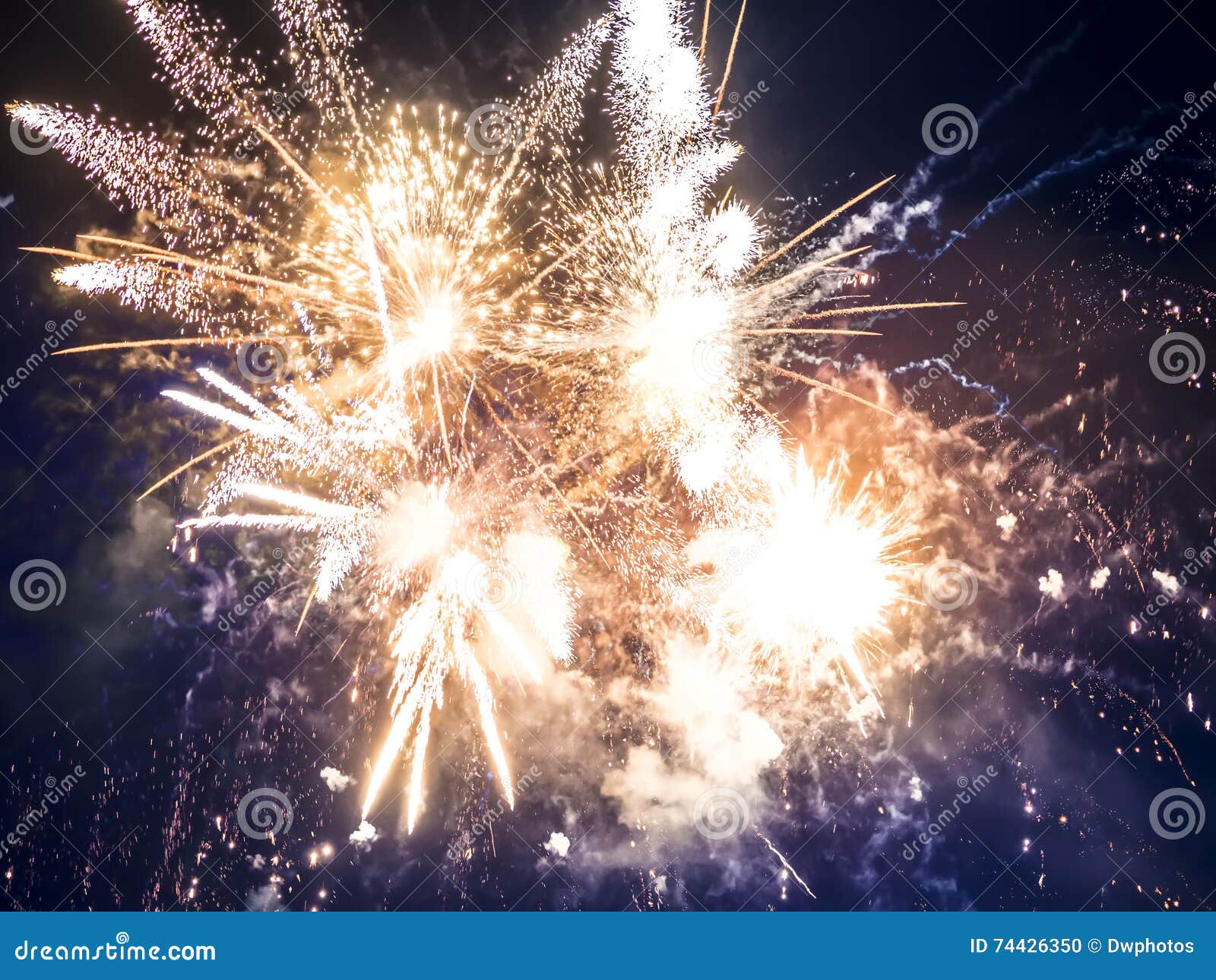 Close-up Beautiful Fireworks Stock Photo - Image of elegance, beauty ...