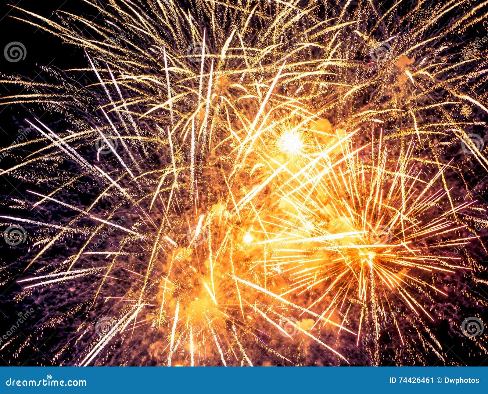 Close-up Beautiful Fireworks Stock Image - Image of bright, chinese ...