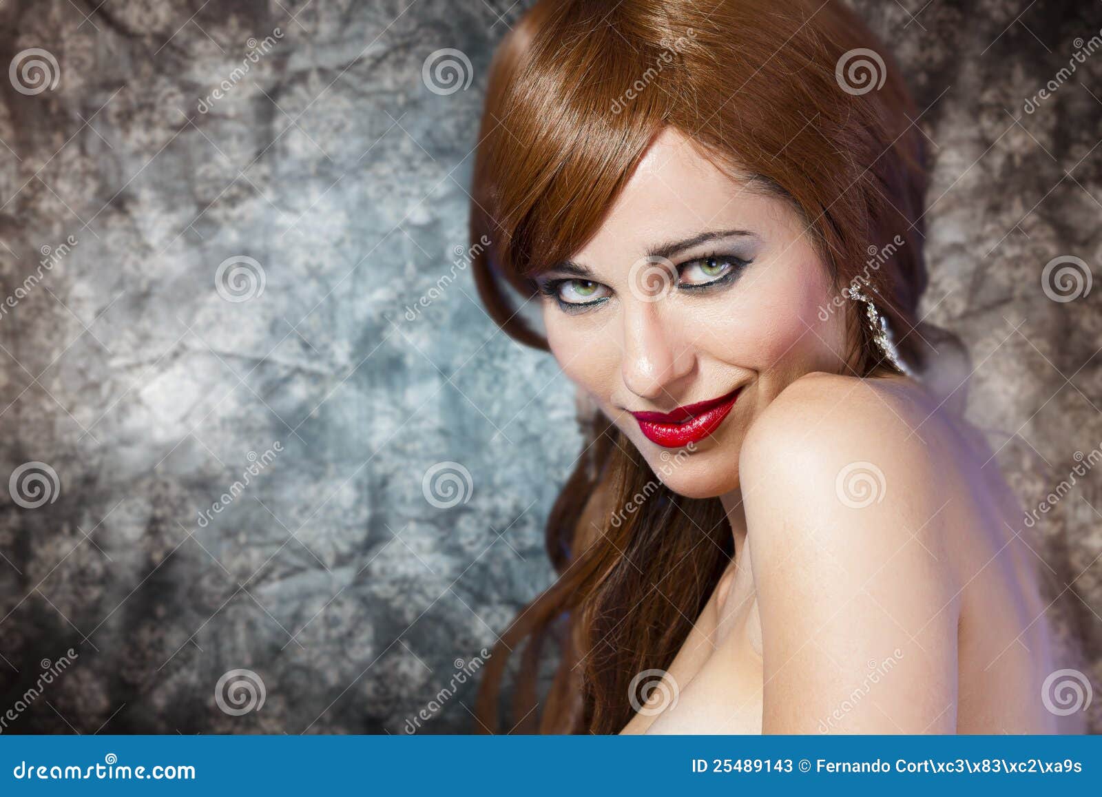 Close-up Beautiful Fresh Bright Woman Stock Image - Image of person ...