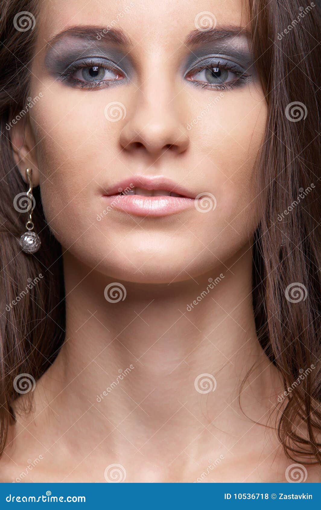 Close-up of Beautiful Model Stock Photo - Image of face, lifestyles ...