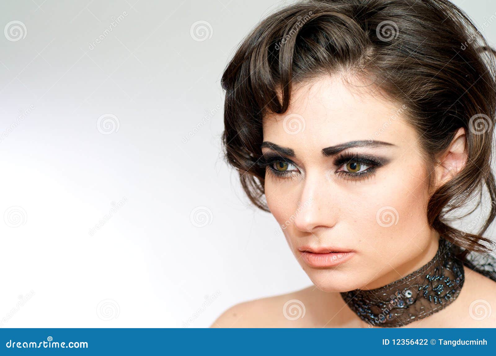 Close Up of Beautiful Model Stock Photo - Image of looks, portrait ...