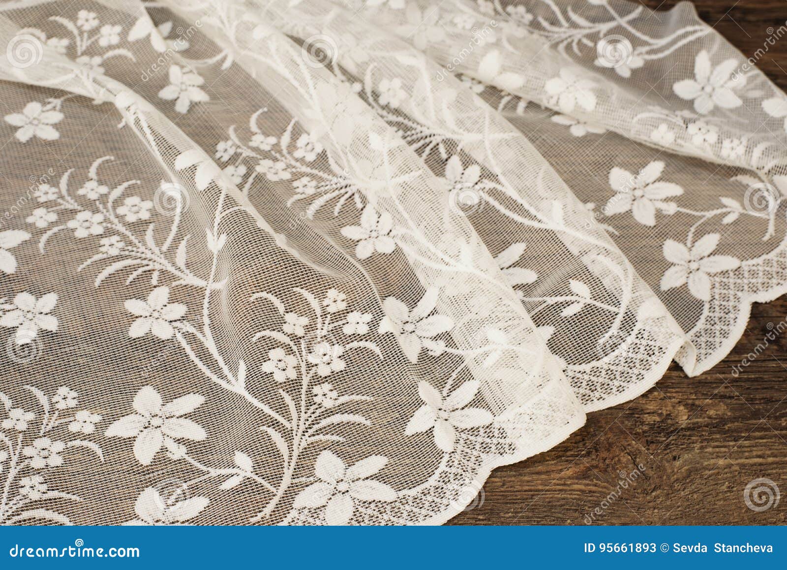 Close Up of Beautiful White Tulle. Sheer Curtains Fabric Sample ...