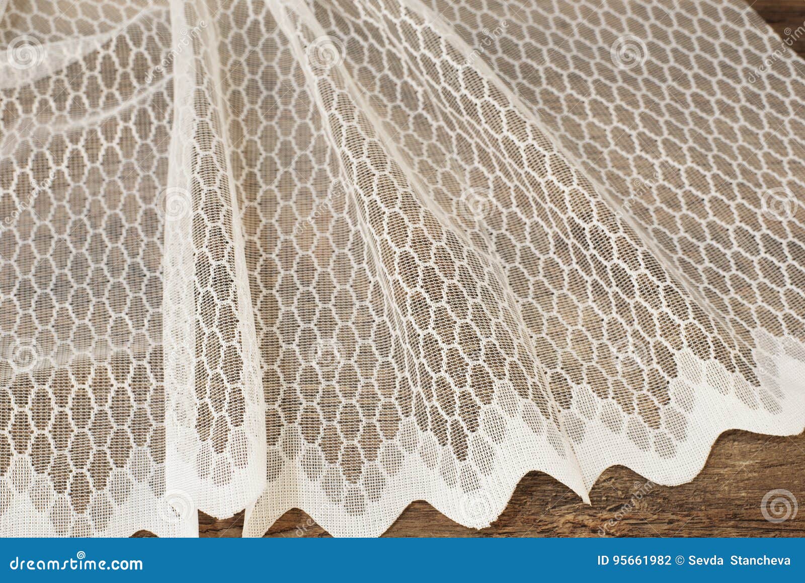 Close Up of Beautiful White Tulle. Sheer Curtains Fabric Sample ...
