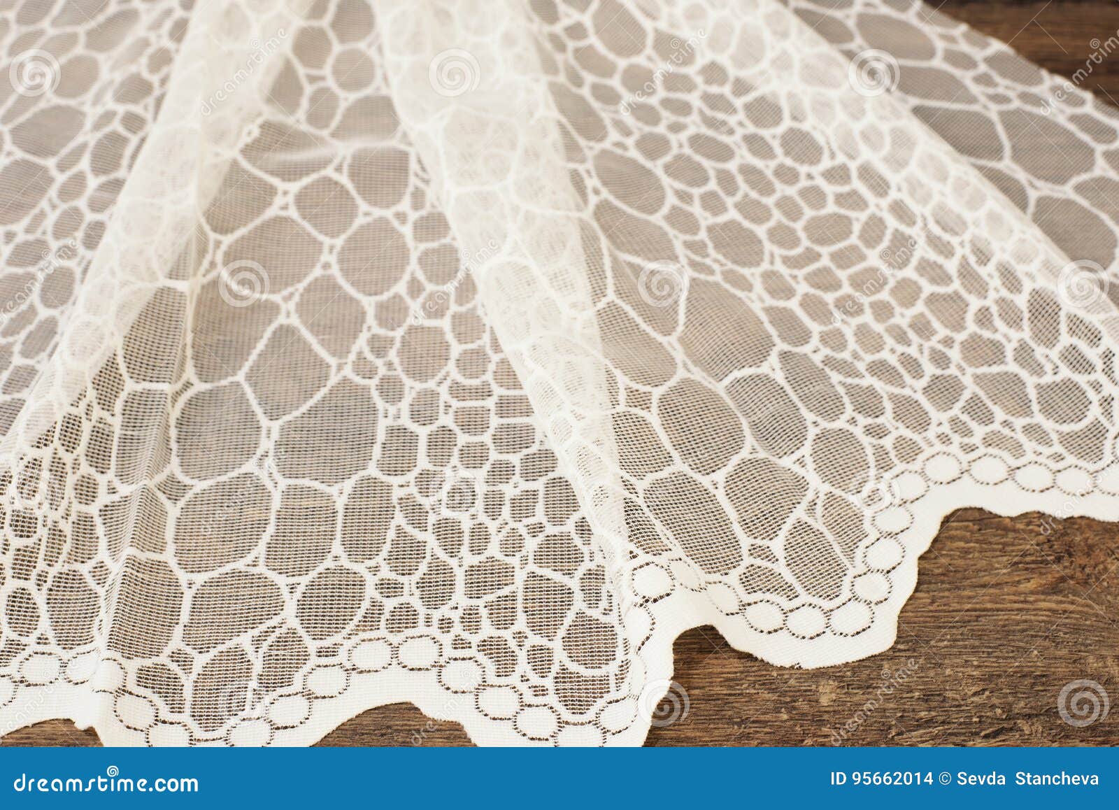 Close Up of Beautiful White Tulle. Sheer Curtains Fabric Sample ...