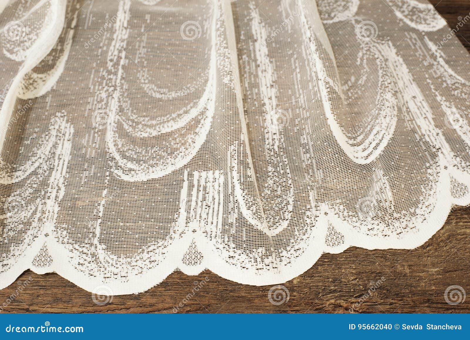 Close Up of Beautiful White Tulle. Sheer Curtains Fabric Sample ...