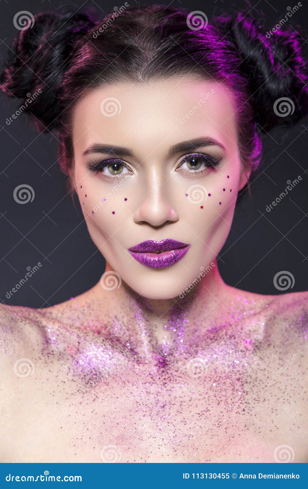 Close Up Beauty Portrait of a Fantasy Art Theme: Star Wars Cosplay ... Close Up Beauty Portrait of a Fantasy Art Theme: Star Wars Cosplay ...